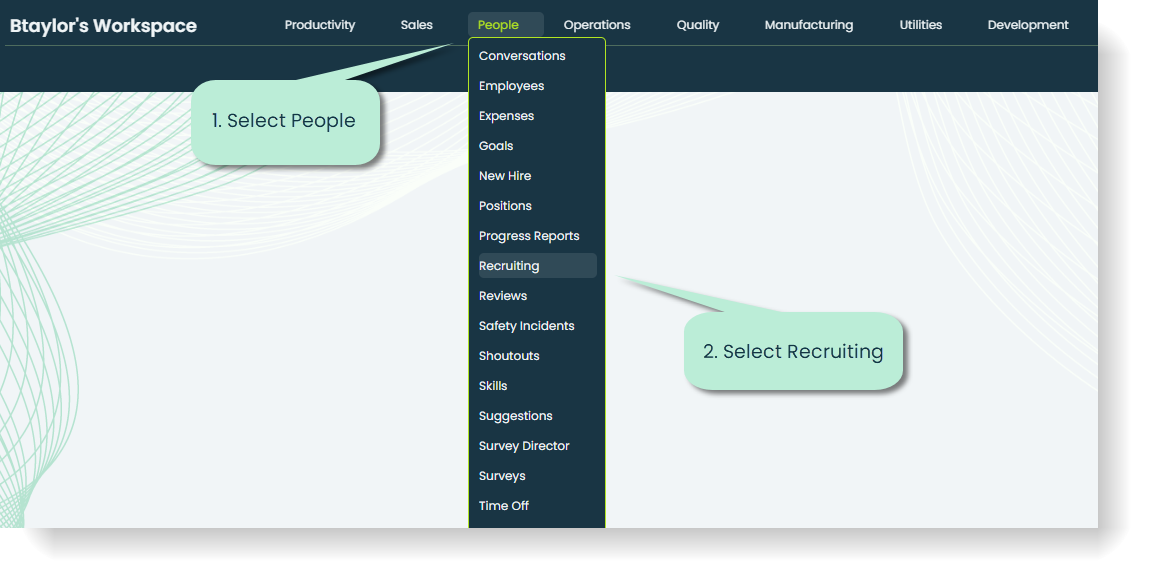 Getting Started with Recruiting - KnowledgeBase - Appward