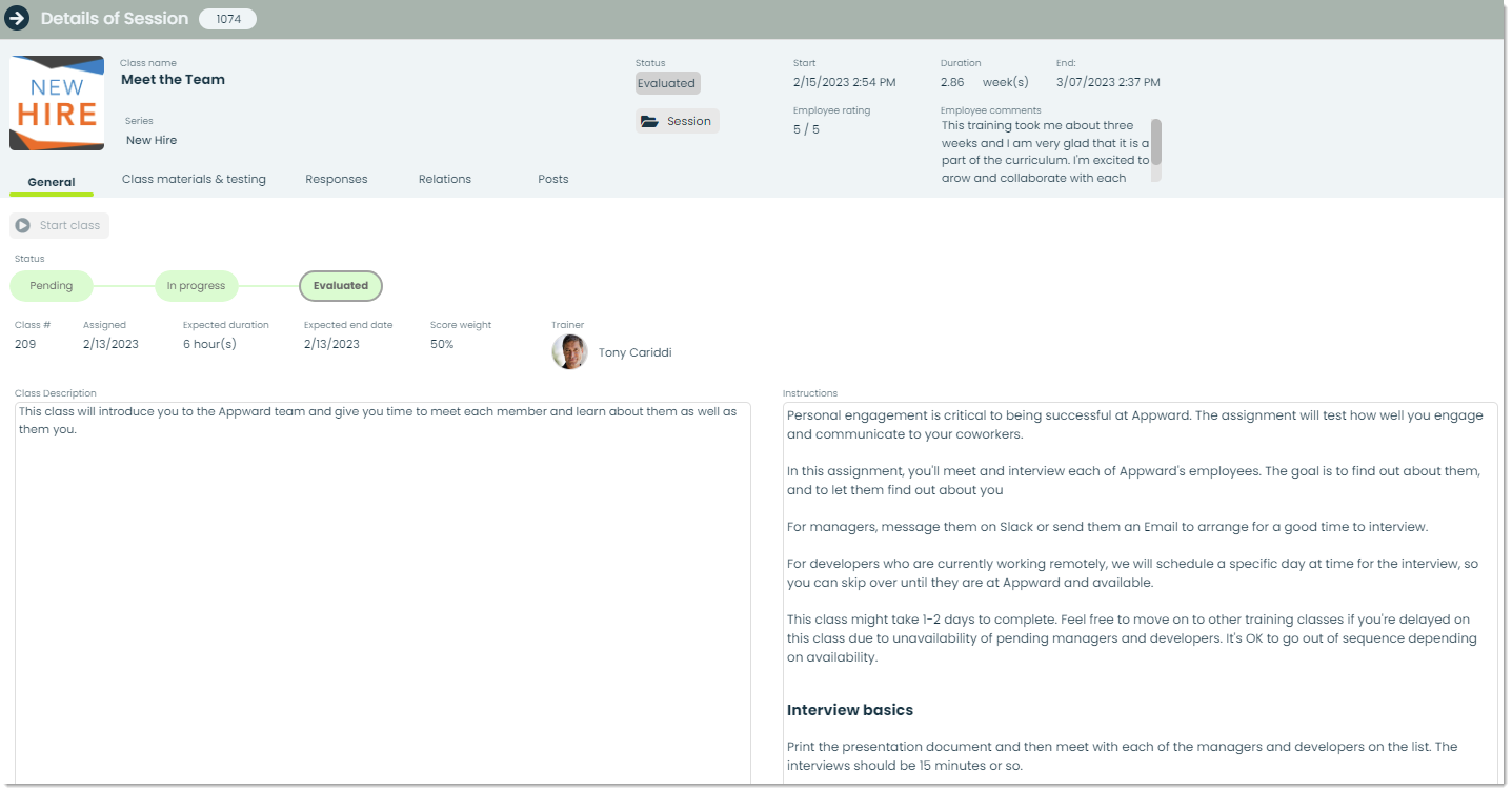 Getting Started with Training - KnowledgeBase - Appward