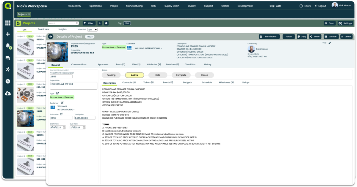 Manufacturing Inventory Software - Appward